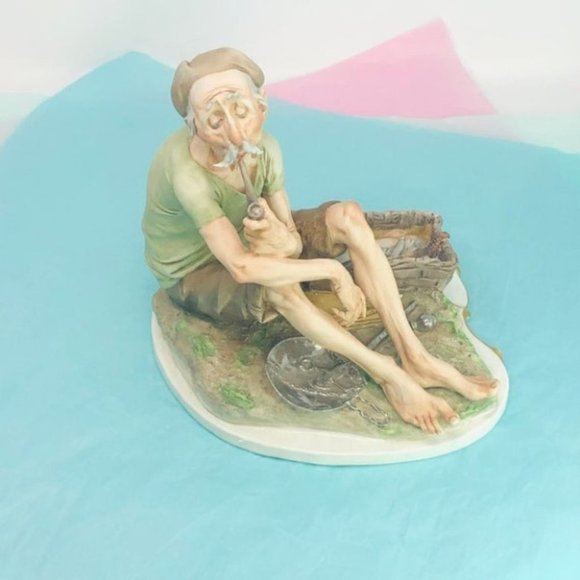 Guissepe Cappe | Art | Guissepe Cappe Pescatore Fisherman Capodimonte ...